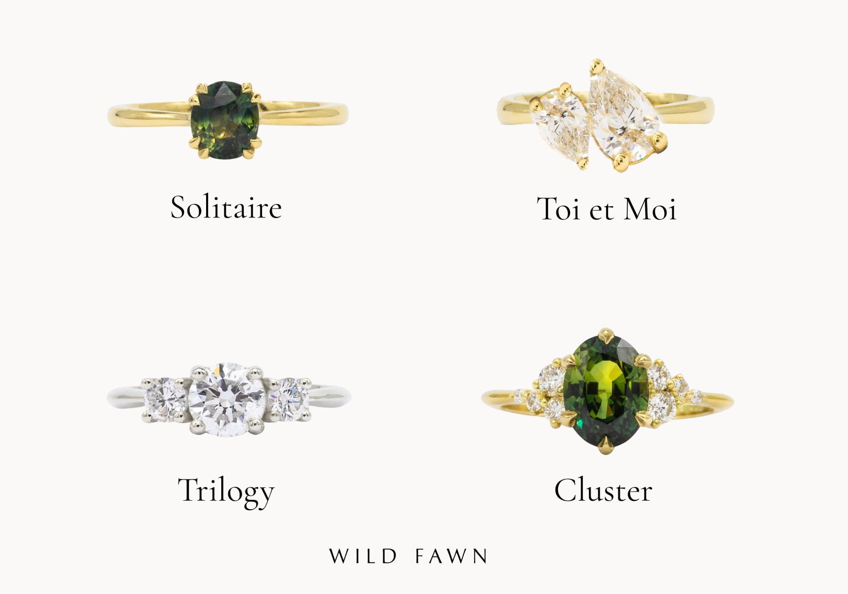 Engagement Ring Style Guide – Wild Fawn Jewellery