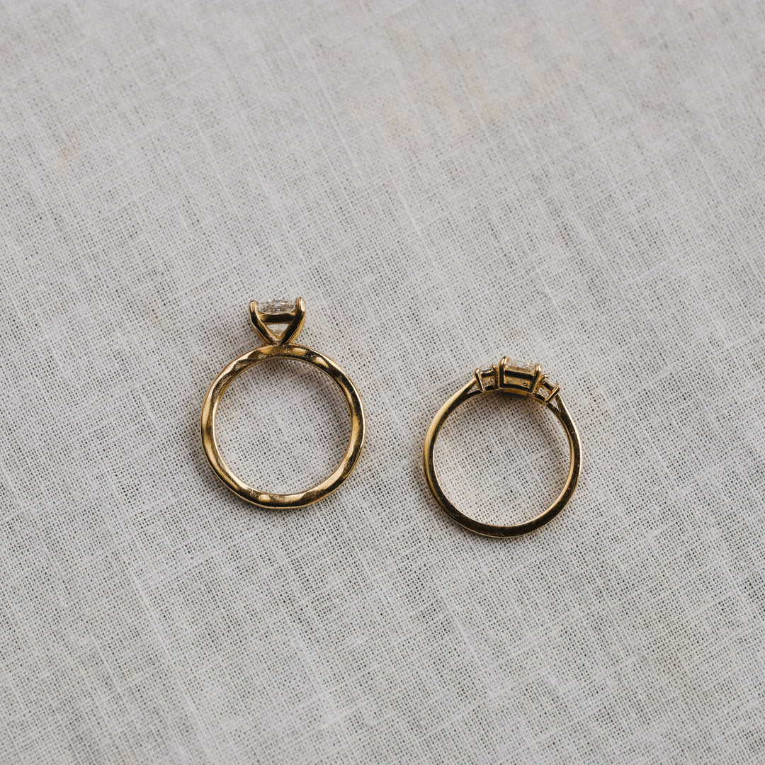 High-Set Engagement Rings – Wild Fawn Jewellery